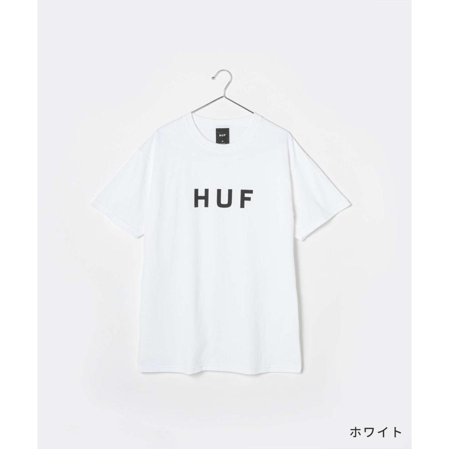 HUF ハフ TS01752 Tシャツ メンズ トップス ESSENTIALS OG LOGO S/S ブラック ホワイト グレー サンド グリーン S M L XL : U-STREAM ...