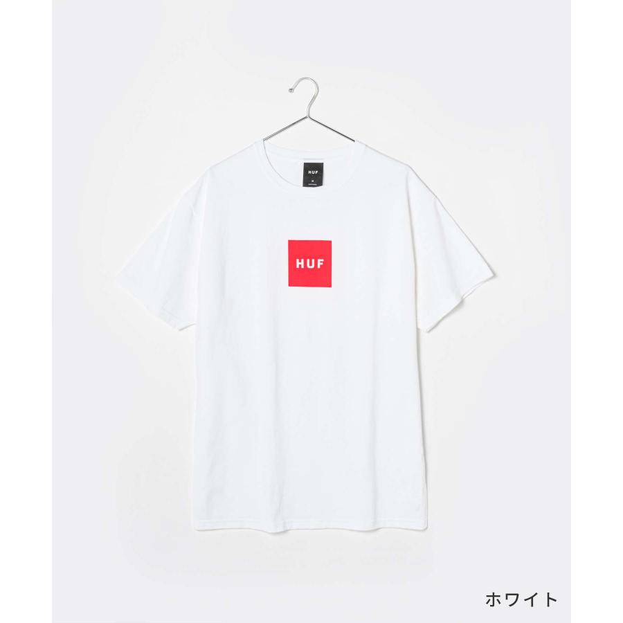 ハフ HUF TS01666 Tシャツ メンズ トップス 半袖 ESSENTIALS BOX LOGO S/S TEE ブラック ホワイト S M L XL : huf0006000053 ...