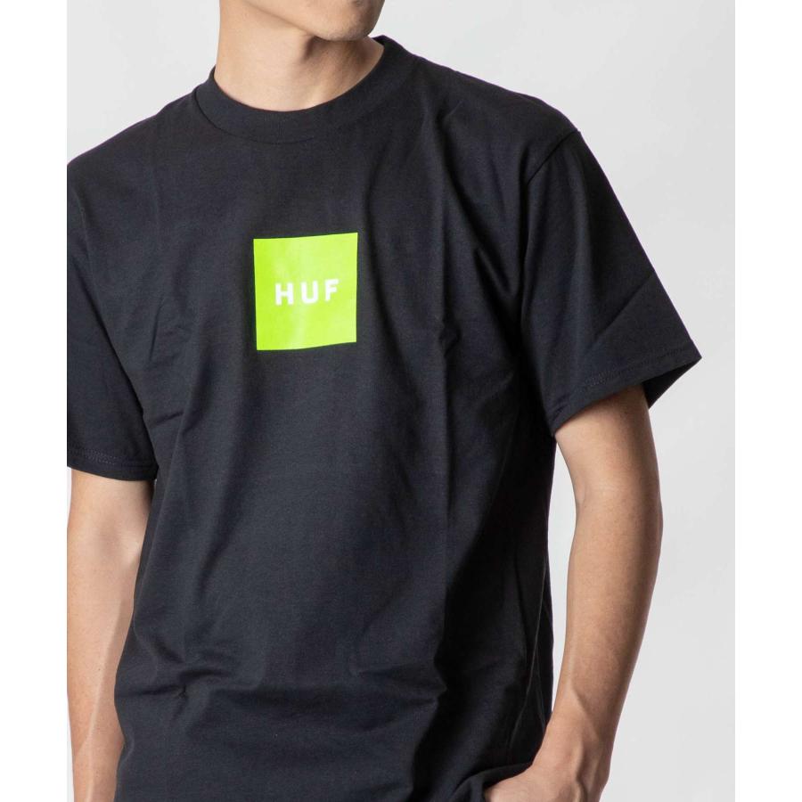 ハフ HUF TS01666 Tシャツ メンズ トップス 半袖 ESSENTIALS BOX LOGO S/S TEE ブラック ホワイト S M L XL : huf0006000053 ...