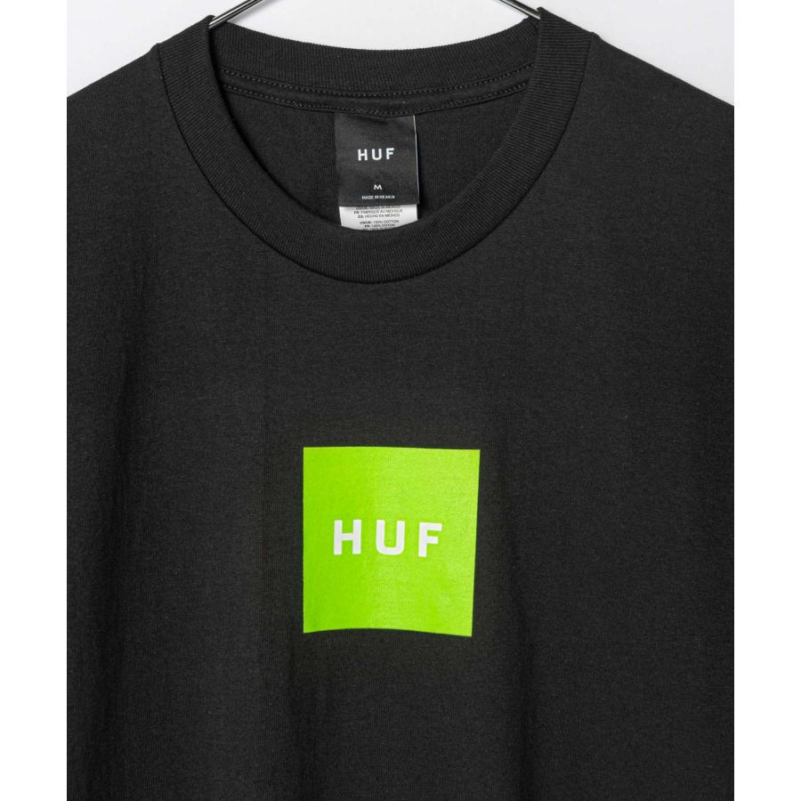 ハフ HUF TS01666 Tシャツ メンズ トップス 半袖 ESSENTIALS BOX LOGO S/S TEE ブラック ホワイト S M L XL : huf0006000053 ...