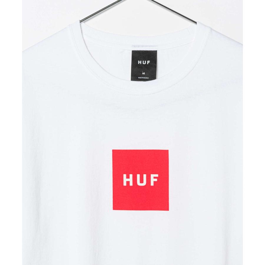 ハフ HUF TS01666 Tシャツ メンズ トップス 半袖 ESSENTIALS BOX LOGO S/S TEE ブラック ホワイト S M L XL : huf0006000053 ...