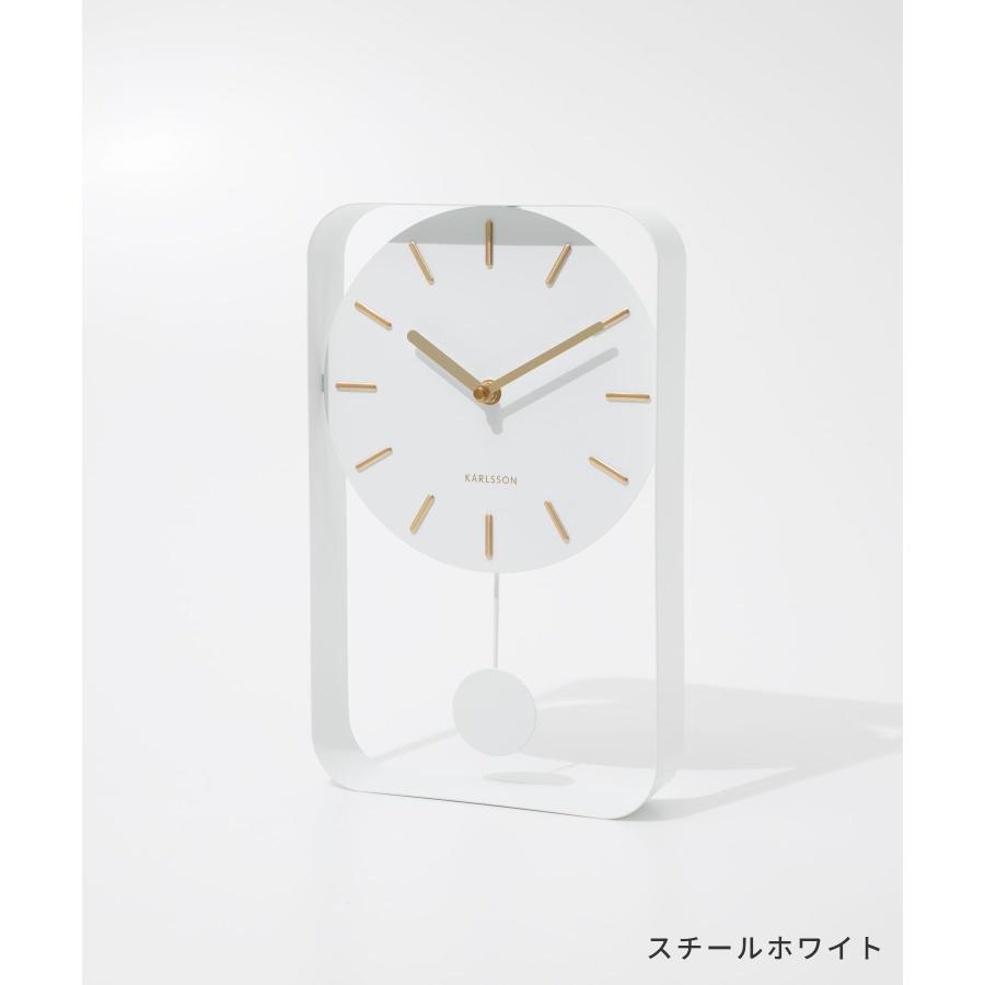 Karlsson カールソン KARLSSON Wall clock Pendulum Charm small KA5796BK KA5796GY KA5796WH ペンデュラムチャーム 幅 ...