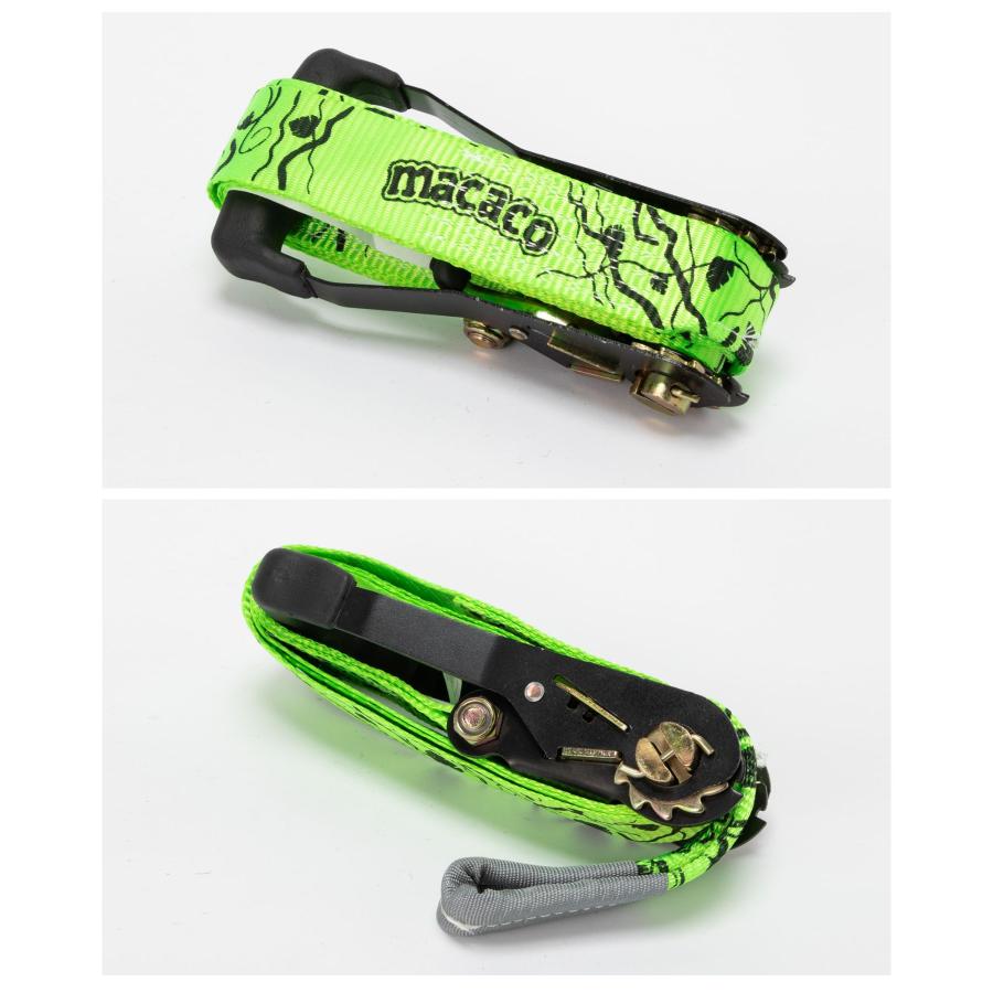 MACACO SLACKLINE マカコ スラックライン 16m×5cm クラシックライン スタンダード ラバーラチェット【初心者〜中級者用】 STANDARD CLASSIC LINE ...