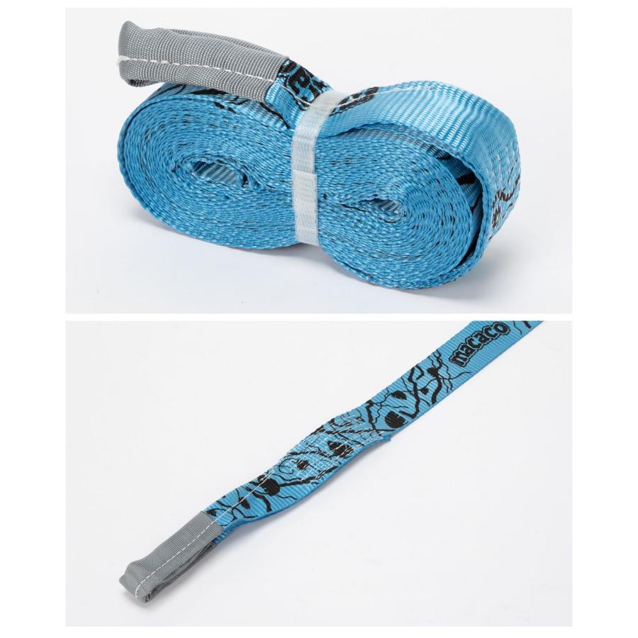 MACACO SLACKLINE マカコ スラックライン 11m×5cm トラベルライン スタンダード ラバーラチェット【初心者〜中級者用】 STANDARD TRAVEL LINE : U ...