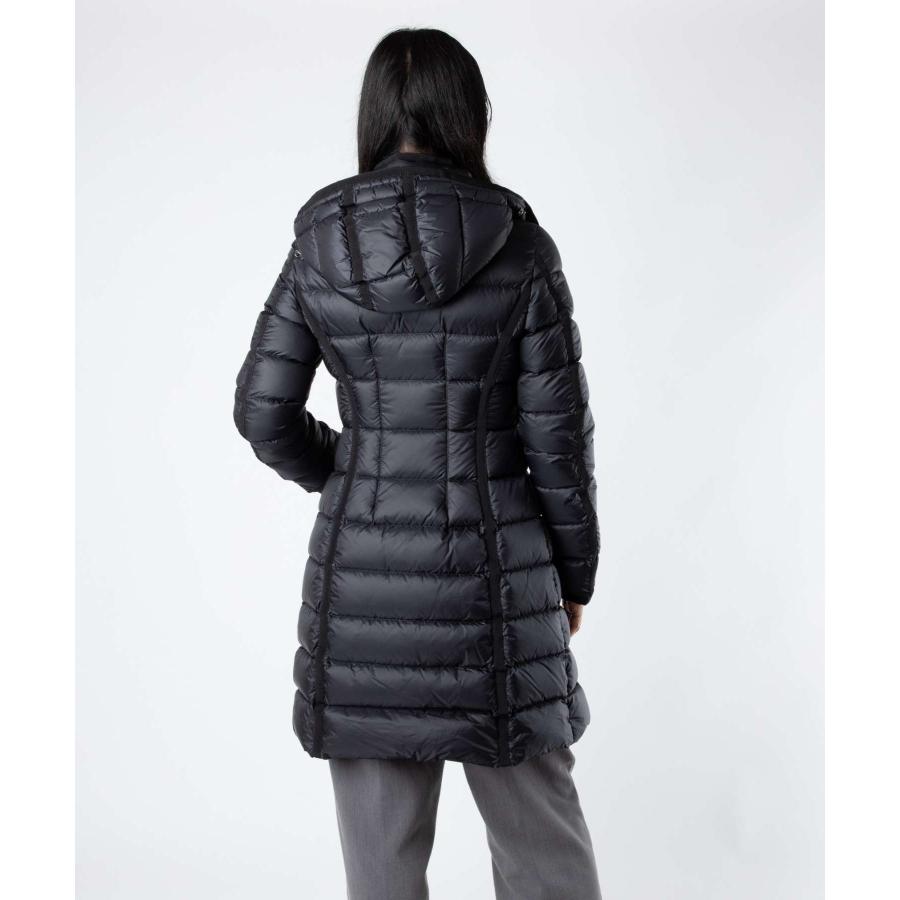 MONCLER モンクレール 49300-05-53048 ジャケット レディース アウター エルミンヌ ダウン コート ロング フード付き ナイロン HERMINE GIUBBOTTO ...