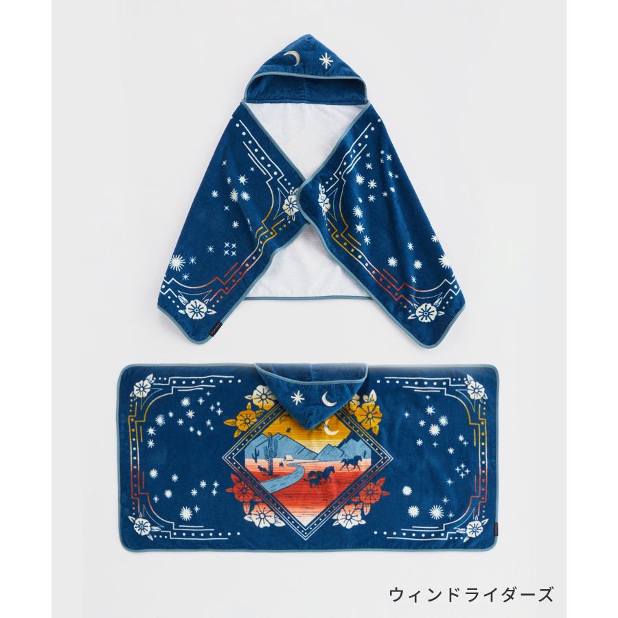PENDLETON ペンドルトン XB263 フーディッドタオル キッズ 雑貨 子供用 ジャガード タオル ベビータオル ブランケット PRINTED HOODED BABY TOWEL 全4 ...