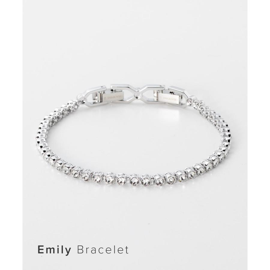 スワロフスキー swarovski 1808960 ブレスレット Emily レディース アクセサリー エミリー ブレスレット ラウンドカット ...