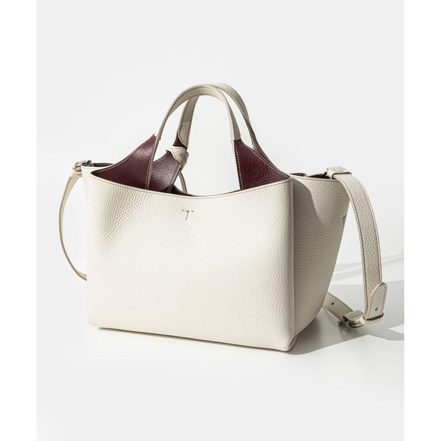 TOD'S トッズ T TIMELESS APA 2 MANICI MINI TRAC PELLE PEND Tタイムレス XBWAPAFL100 QRI トートバッグ 爆買 : U ...