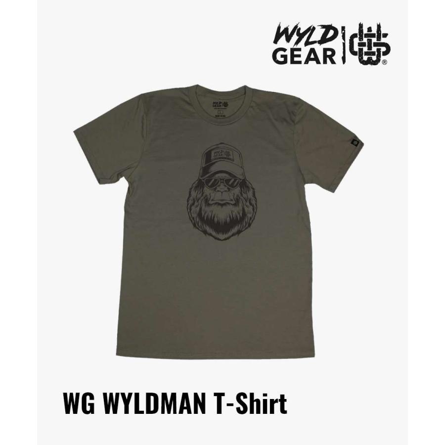 WYLD GEAR（ワイルドギア） WG-WYLDMAN-TSHIRT ユニセックス トップス Tシャツ WYLD MAN made in ...