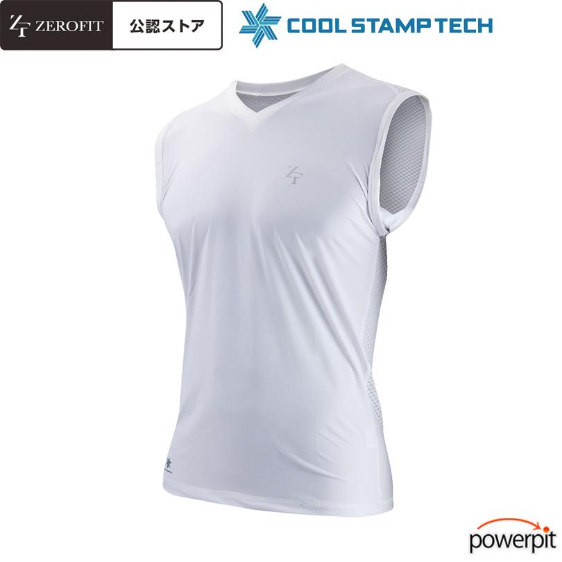 ZEROFIT ゼロフィット【ICE MESH アイスメッシュ】【Vネックノースリーブ 】【 1枚入り 】】冷感素材 UV対応 日焼け防止 イオンスポーツ : powerpit - 通販 ...