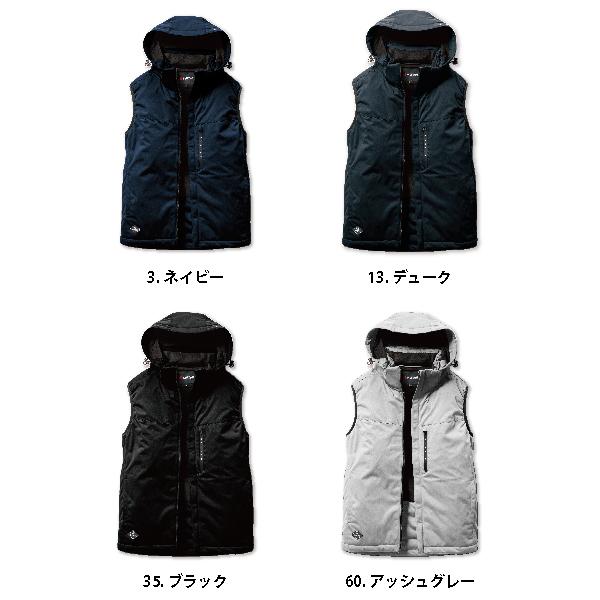 BURTLE バートル 3264 ストレッチフーディ防寒ベスト（ユニセックス） 作業服 作業着 : U2GLOBAL - 通販 - Yahoo!ショッピング