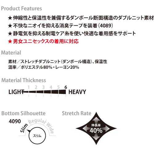 BURTLE バートル 4089 エアーテックフーディ ユニセックス 作業服 作業着 : U2GLOBAL - 通販 - Yahoo!ショッピング