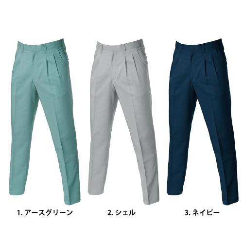 BURTLE バートル 9027 ツータックパンツ : U2GLOBAL - 通販 - Yahoo!ショッピング