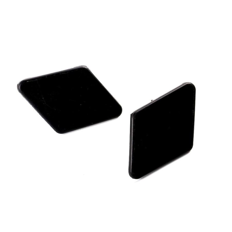 ウォッシャーノズル カバーキャップ 1ペア BMW E90 E91 320I 325I 330I 未塗装 フロントバンパー ヘッドライト 社外 ...