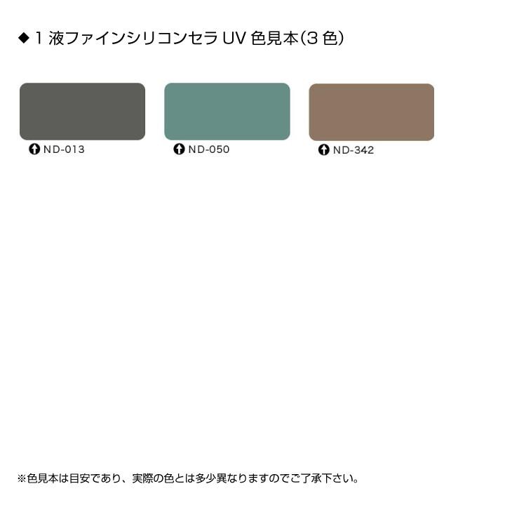 1液ファインシリコンセラUV（ND-013/ND-050/ND-342）15kg 日本ペイント 1液外壁用シリコン樹脂塗料 : ウチゲンベース Yahoo!店 - 通販 - Yahoo!ショッピング