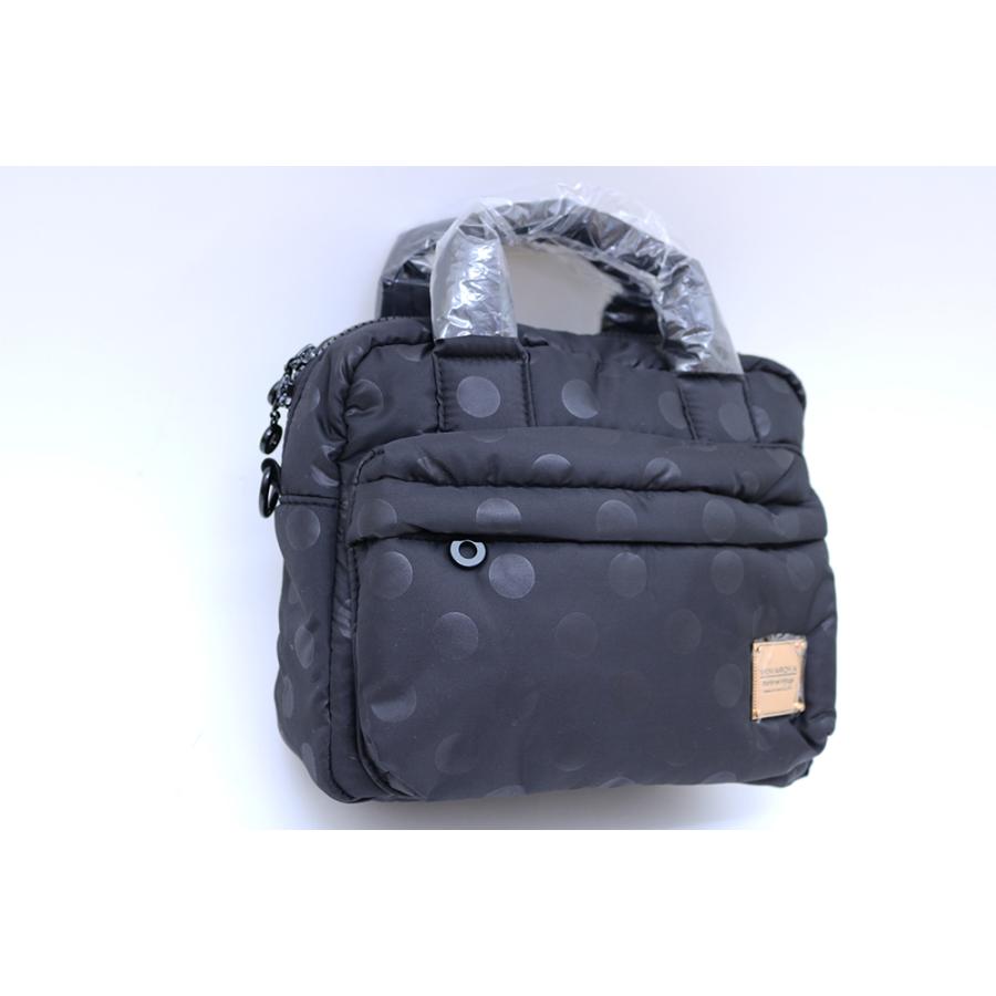 ボバロバVOVAROVA by Sonore de Toot /Shiny Dotty-Black Cubic Backpack : uchi ...