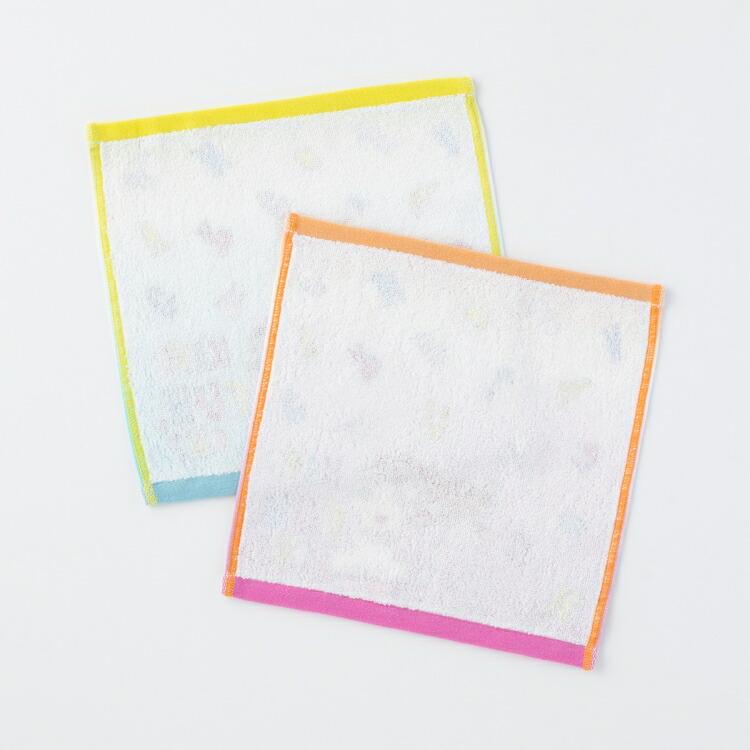 Jeffrey Fulvimari（ジェフリーフルビマーリ） 1JFハブファンオーケー タオルハンカチ 約25×25cm 可愛い ピンク ...
