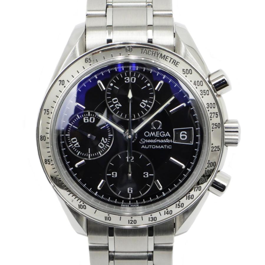 【名東】オメガ スピードマスター クロノグラフ 3513.50 ブラック文字盤 SS 自動巻き メンズ 男 腕時計 : 質ウエダ ヤフー ...