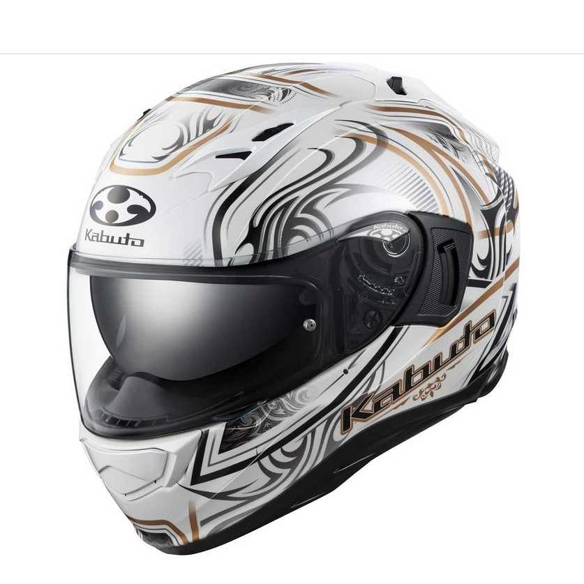 OGK Kabuto KABUTO KAMUI-3 JAG パールホワイトゴールド Lサイズ 4966094596644 : バイクパーツRGM - 通販 - Yahoo!ショッピング