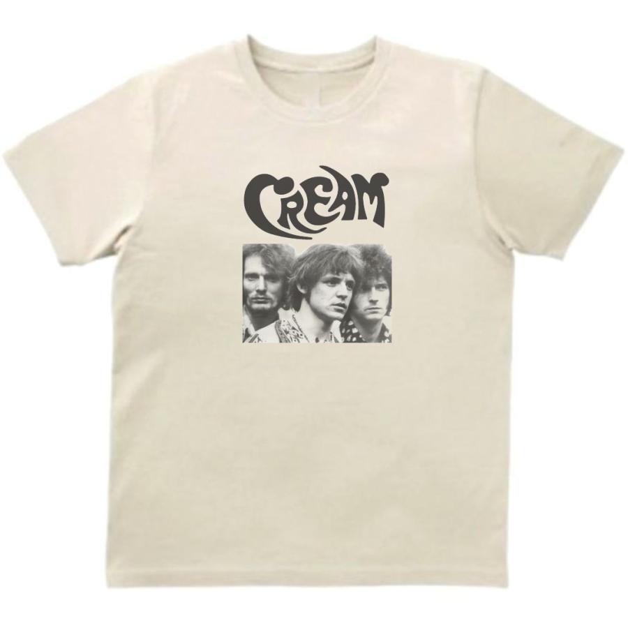 クリーム Cream 音楽Tシャツ ロックTシャツ バンドTシャツ ライトベージュ : うえきたや - 通販 - Yahoo!ショッピング