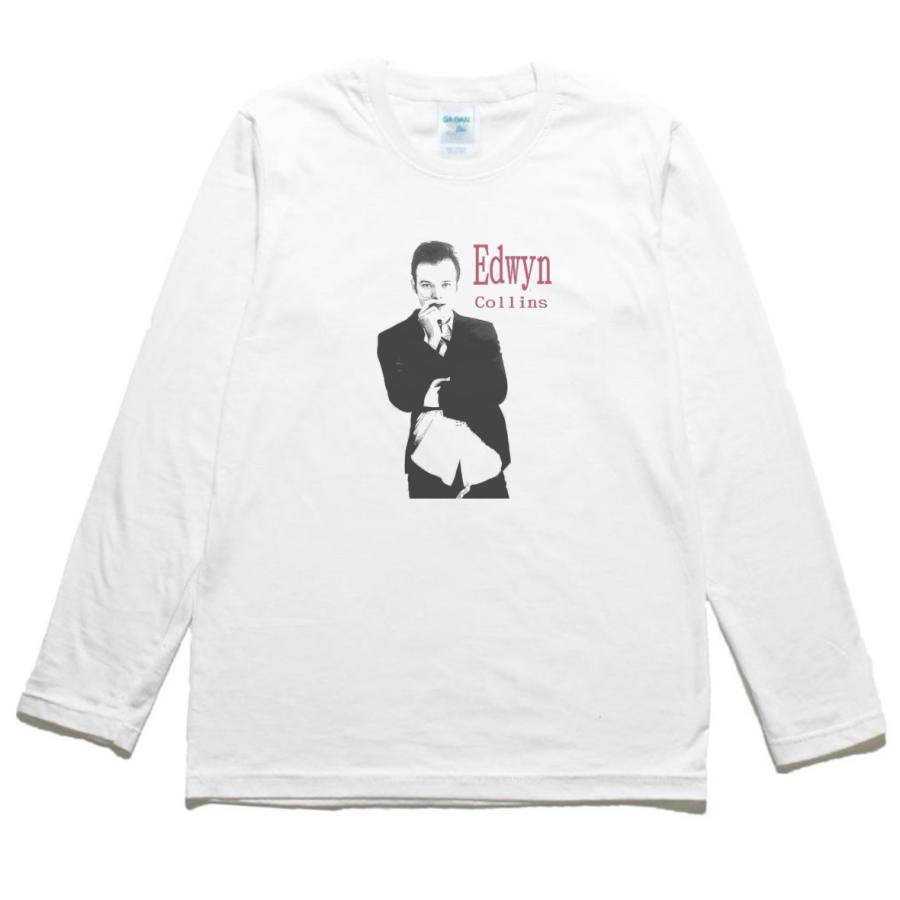 Edwyn Collins エドウィンコリンズ オレンジジュース 音楽Tシャツ ロックTシャツ バンドTシャツ 長袖Tシャツ ロングスリーブ ...