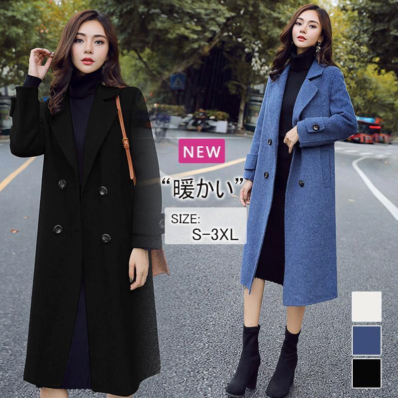 秋冬新作秋新作 ウィンターコート ラシャコート アウター ロングコート 羽織り ぽわん袖 オシャレ ママコート 30代 40代 ...