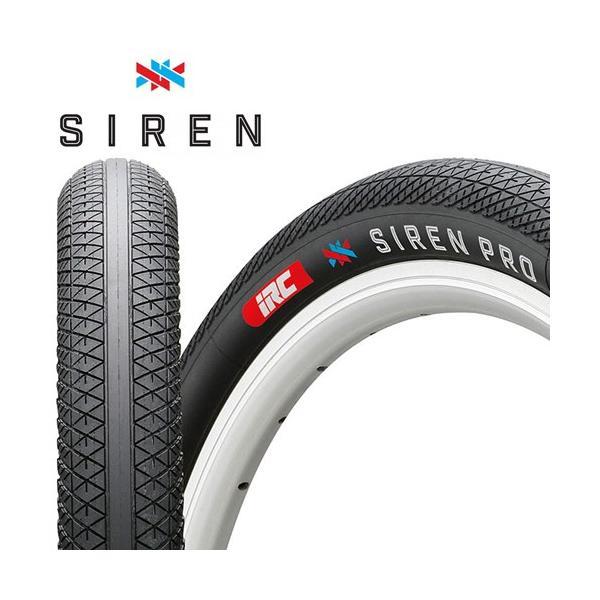IRC SIREN PRO (サイレンプロ) チューブレスレディ BMXタイヤ 20インチ : ウエムラ サイクルパーツ - 通販 ...