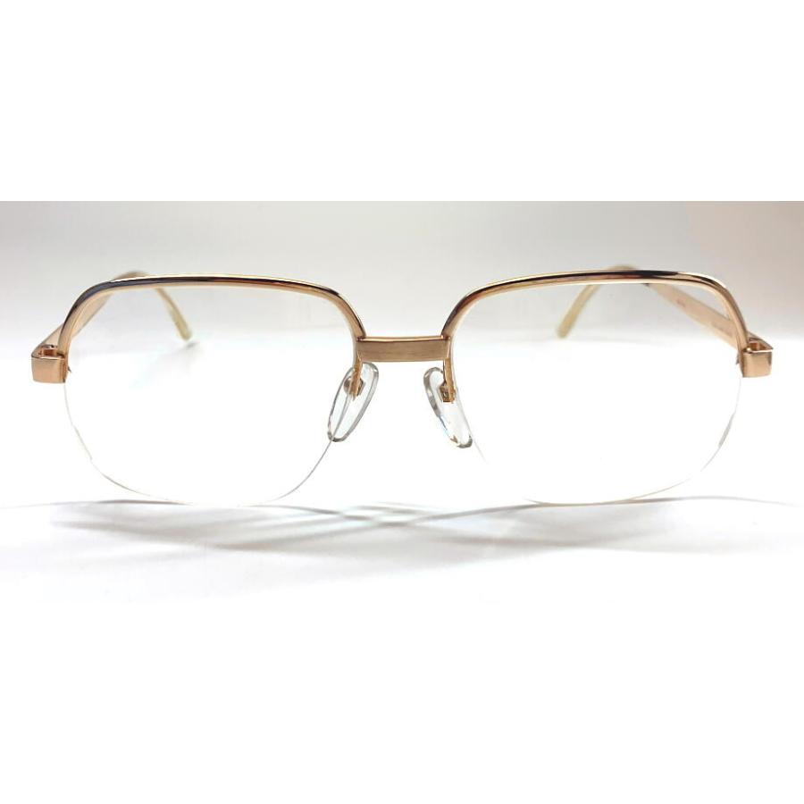HOYA ヴィンテージ ナイロール 0865 54mm メガネフレーム ゴールド ホヤ 昭和 レトロ モダン 現品限り : メガネのウエムラ ...