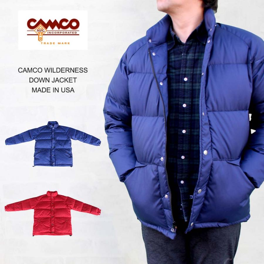CAMCO カムコ WILDERNESS DOWN JACKET ウィルダネス ダウンジャケット 数量限定 MADE IN USA ...