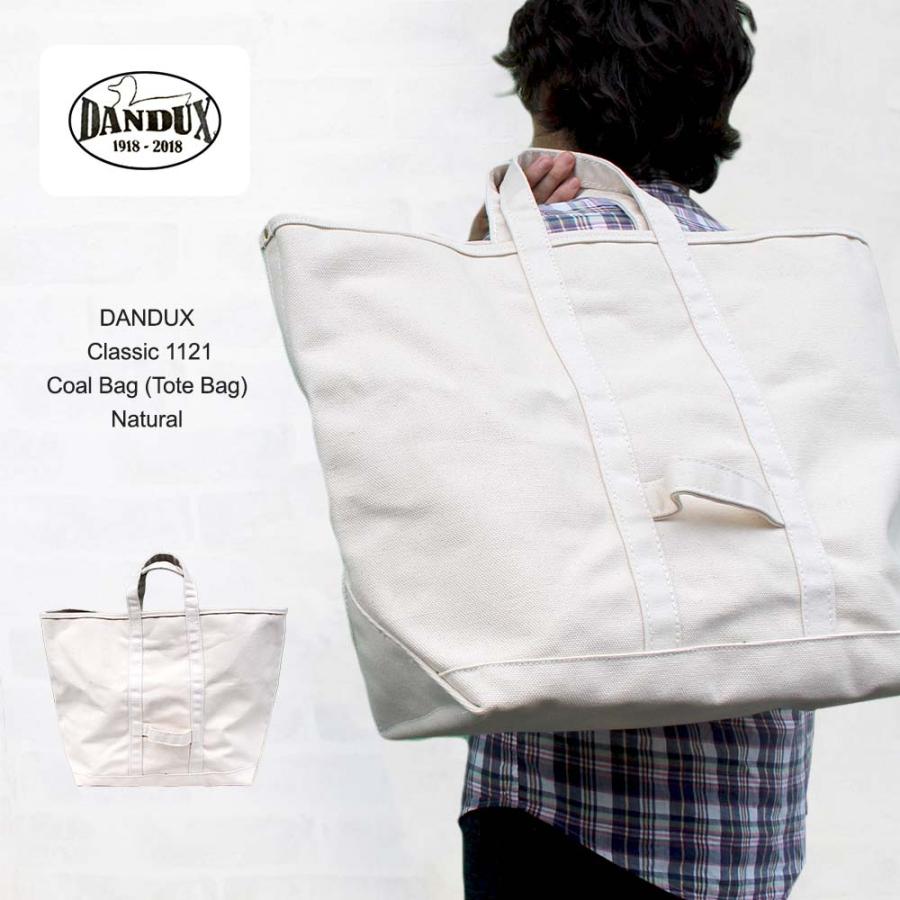 ダンダックス DANDUX Classic 1121 Coal Bag (Tote Bag) Natural クラシックコールバッグ ...