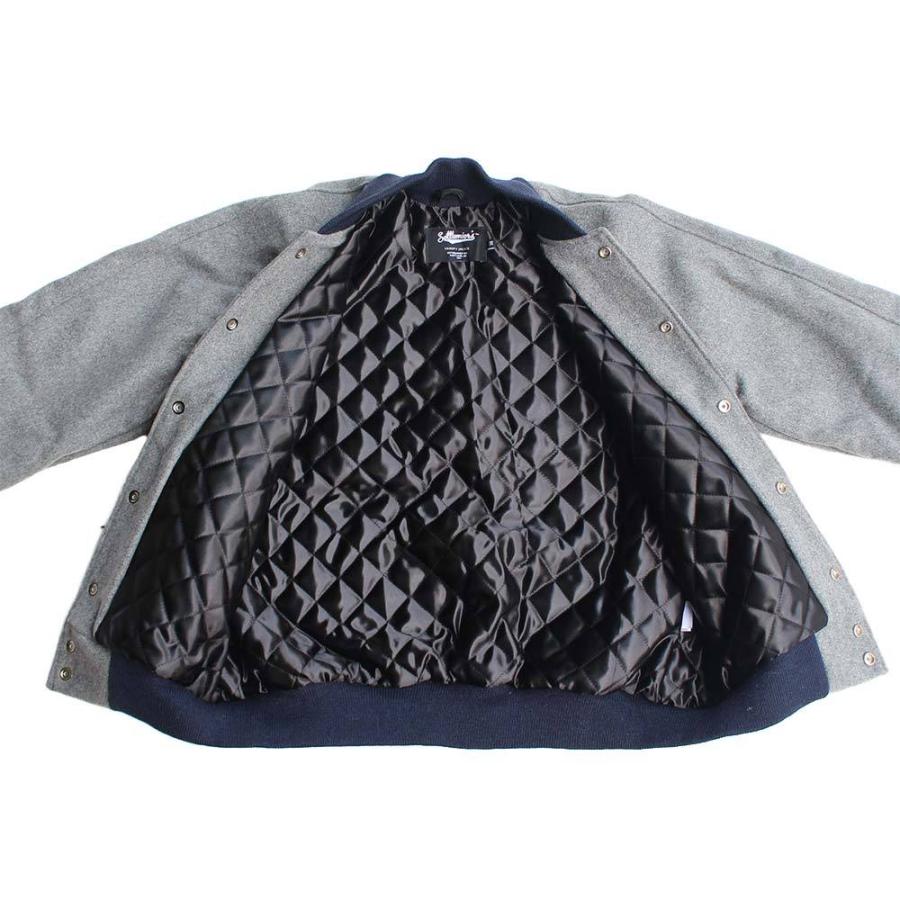 セトルマイアーズ SETTLEMIER'S AWARD JACKET アワード ジャケット 完全別注品 RAGRAN SLEEVE GRAY BODY MADE IN USA ...