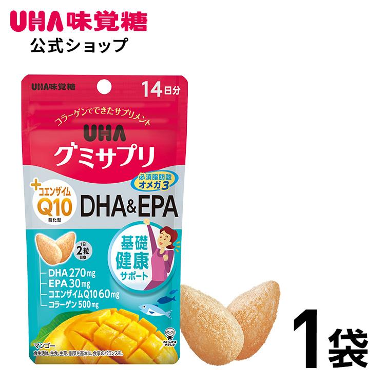 UHA味覚糖 【公式】UHA味覚糖 UHAグミサプリ CoQ10+DHA&EPA 14日分1袋 : UHA味覚糖 公式 Yahoo!ショッピング店 - 通販 - Yahoo!ショッピング