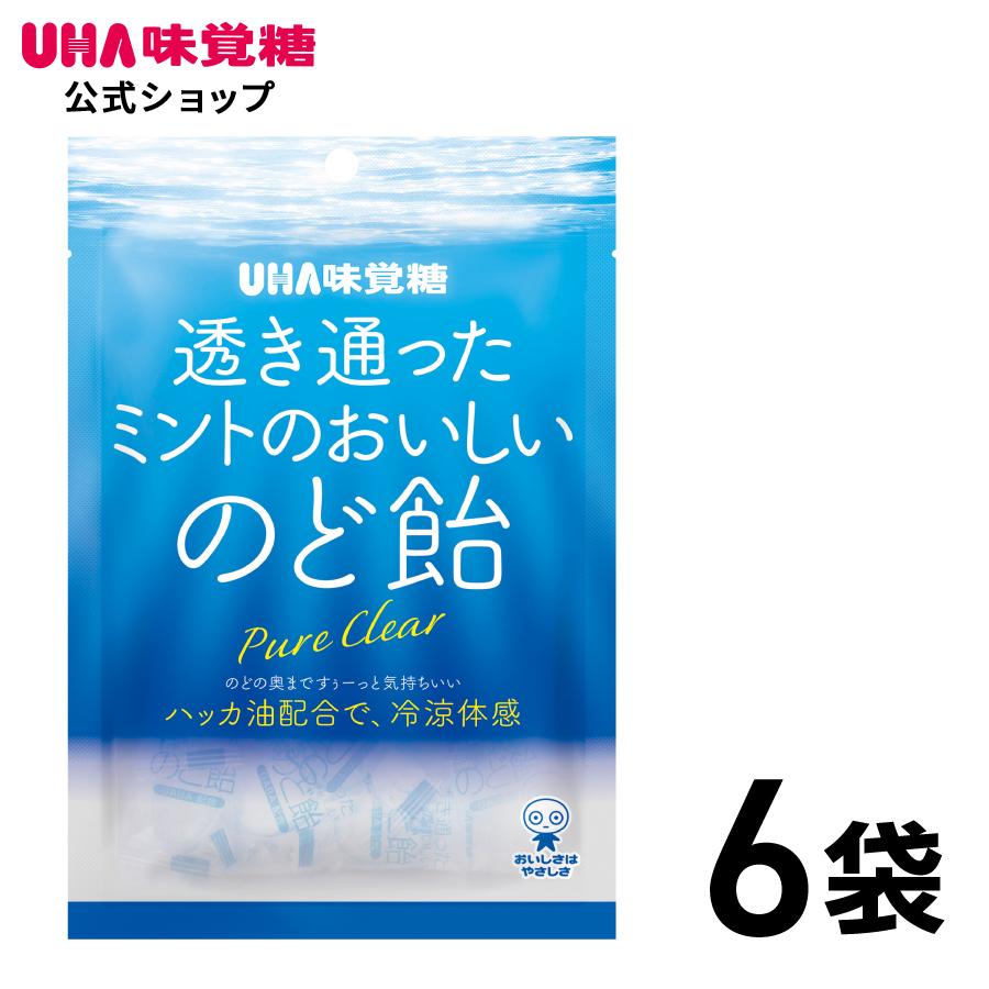 UHA味覚糖 透き通ったミントのおいしいのど飴 92g 6袋セット : UHA味覚糖 公式 Yahoo!ショッピング店 - 通販 - Yahoo!ショッピング
