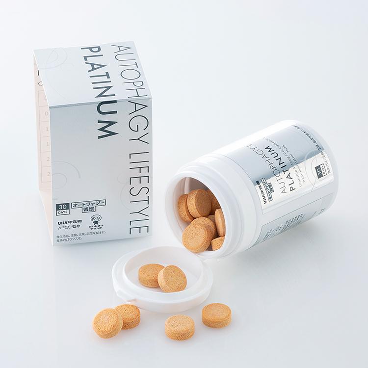 【UHA味覚糖 公式】オートファジー習慣 PLATINUM（プラチナム） 30日分 60粒 1日2粒 ウロリチンA トランスレスベラトロール コエンザイムQ10配合 :06797:UHA味覚糖 ...