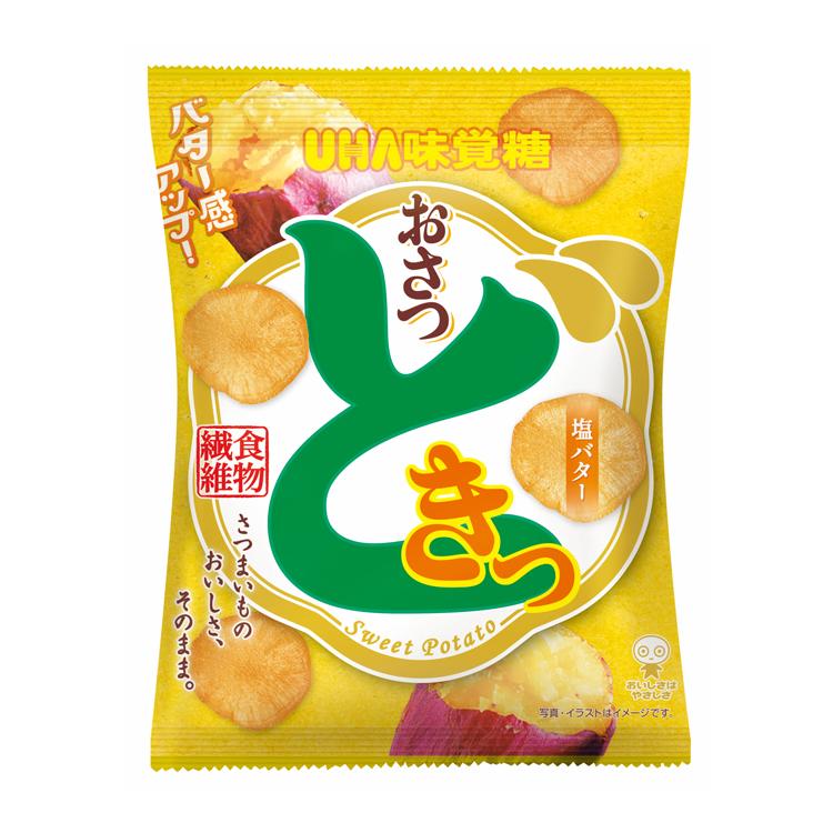 UHA味覚糖 おさつどきっ 塩バター 20袋セット 送料無料 :06821:UHA味覚糖 公式 Yahoo!ショッピング店 - 通販 - Yahoo!ショッピング