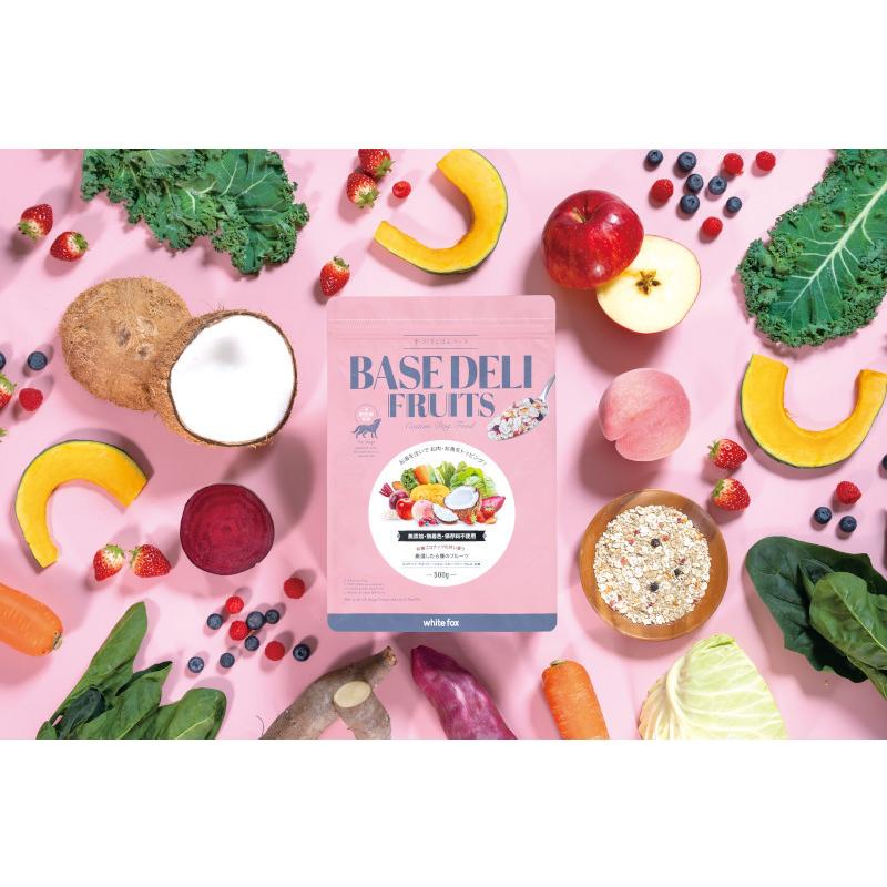 ホワイトフォックス white fox BASE DELI FRUITS 500g 愛犬用 無添加 トッピング 手作りごはん ドッグウェットフード : UIITショップ - 通販 ...