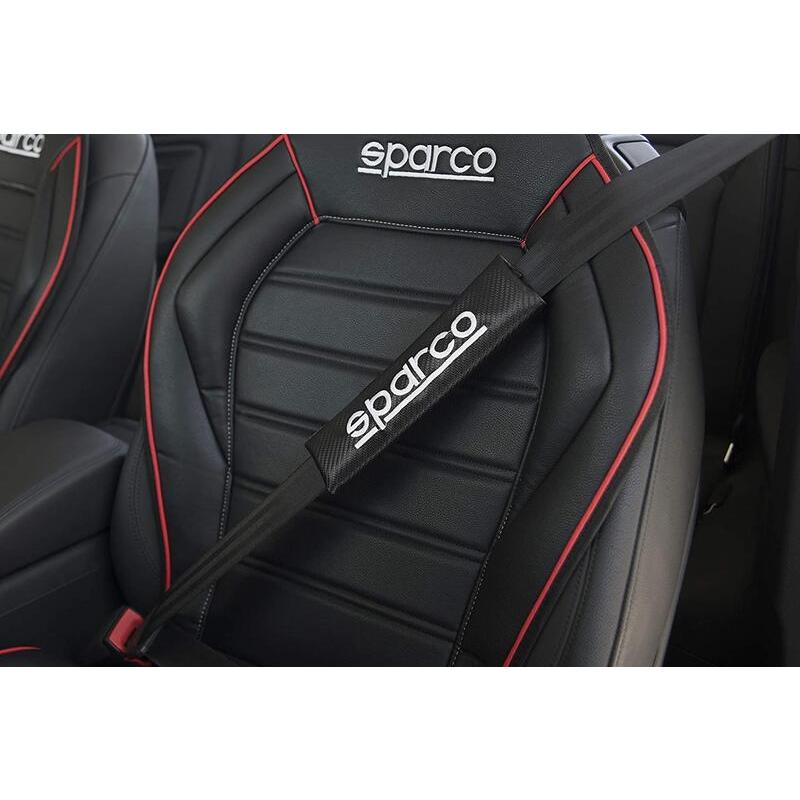sparco SPARCO CORSA ショルダーパッド カーボン ブラック 左右セット （SPC1206CB-J） スパルコ : 株式会社 ...