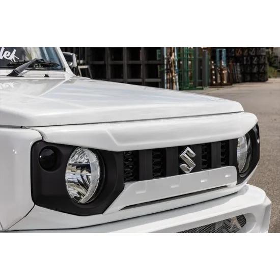 ESB CLS UP グリルロワパネル スズキ ジムニー シエラ Jimny SIERRA JB74 FRP製品 未塗装 黒ゲルコート仕上げ ...