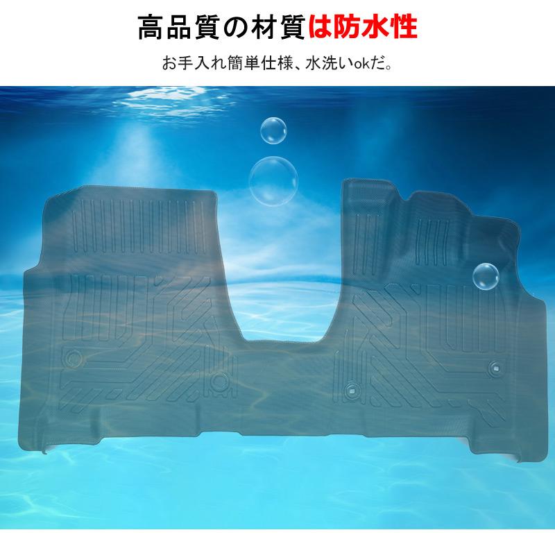 3Dフロアマット/フロント用 HONDA 新型 ステップワゴン RP6 RP7 RP8 (R4/5〜) ※ハイブリッド車 HN07H7101 簡単水洗い 立体形状 :I1780:株式会社 UJ ...