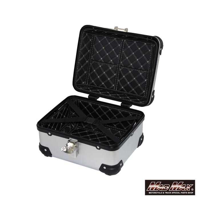 MAD MAX MADMAX 汎用 オートバイ用 リアボックス E508 トップケース アクロス 23L シルバー (MM18-E508-SV) マッドマックス : 株式会社 UJ ...