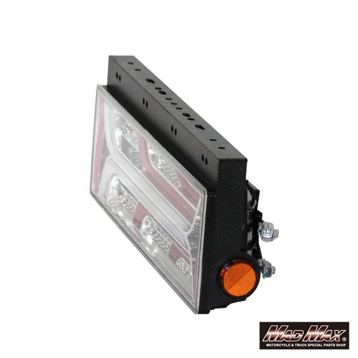 MAD MAX MADMAX トラック用 大型、中型車用 24V TYPE2 LEDテールランプ シーケンシャルウインカー 左右セット ...