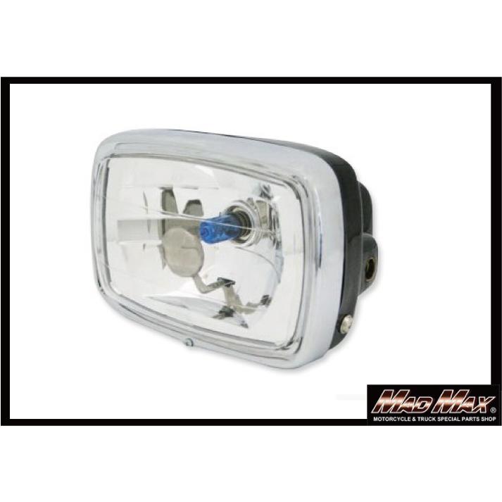 MAD MAX MADMAX ミニバイク用 マルチリフレクターヘッドライト（スクエア） (L20-6097) : 株式会社 UJ-FACTORY - 通販 - Yahoo!ショッピング