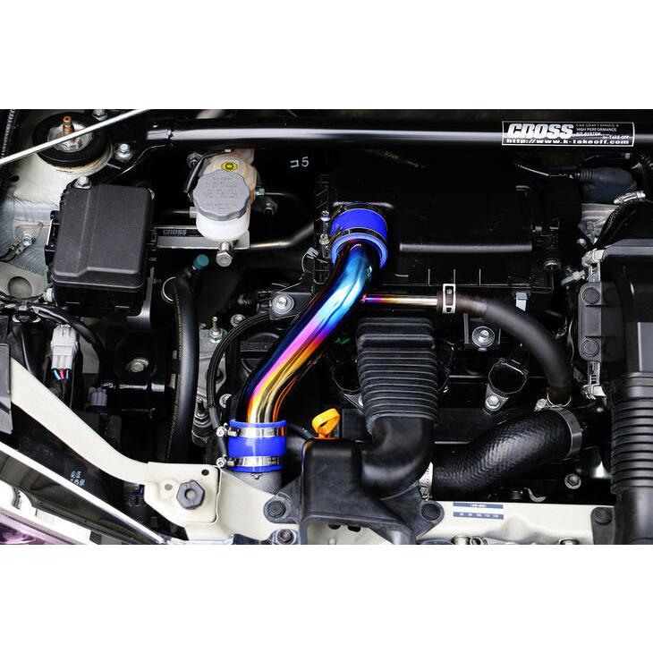 テイクオフ 高ブーストに対応 エアインテークパイプ チタンVer SUZUKI スペーシアカスタムターボ MK53S TAKE-OFF (AIP0011) :TA0029:株式会社 UJ ...