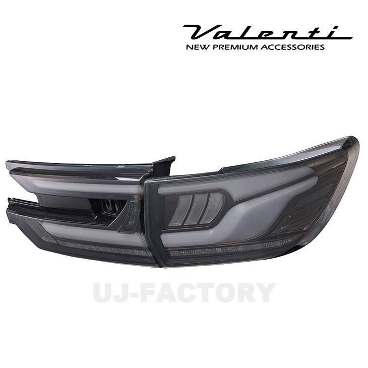 Valenti ジュエル LEDテールランプ ULTRA スバル レヴォーグ VN5/VNH (2020/10〜) ライトスモーク/ブラッククローム TSVNLEU-SB-1 ...