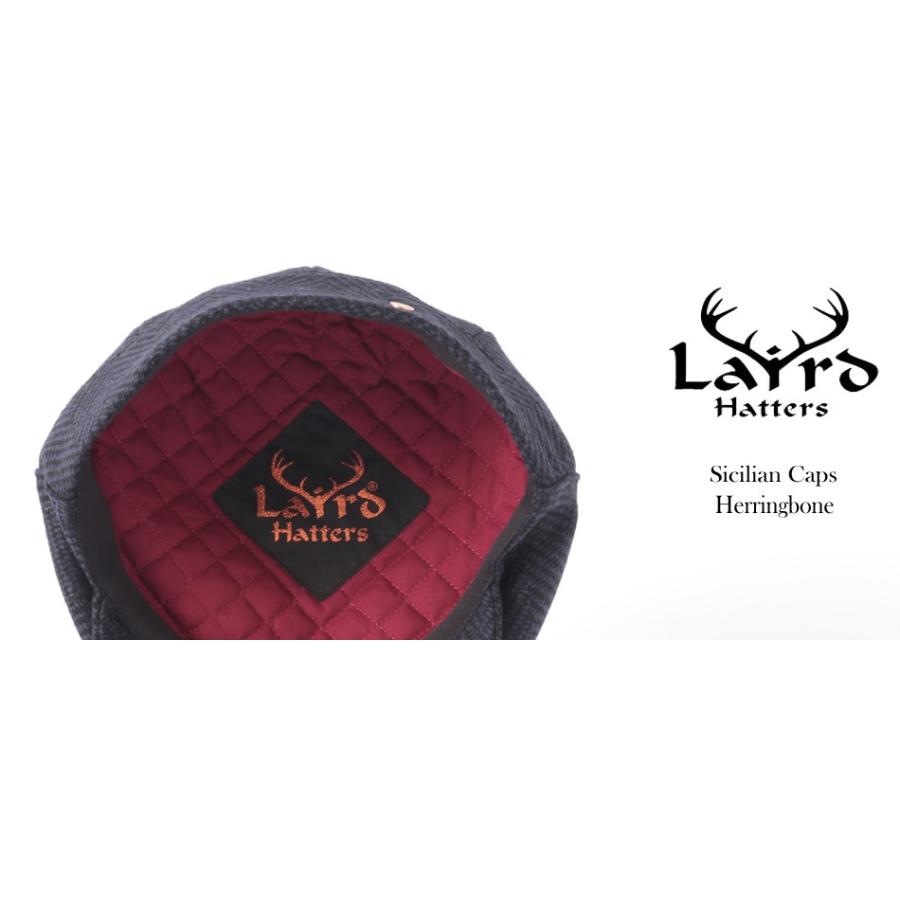 Laird Hatters メンズ キャスケット 英国製 ハンチング ウール ツイード ハンチング帽 レアードハッター Sicilian ...