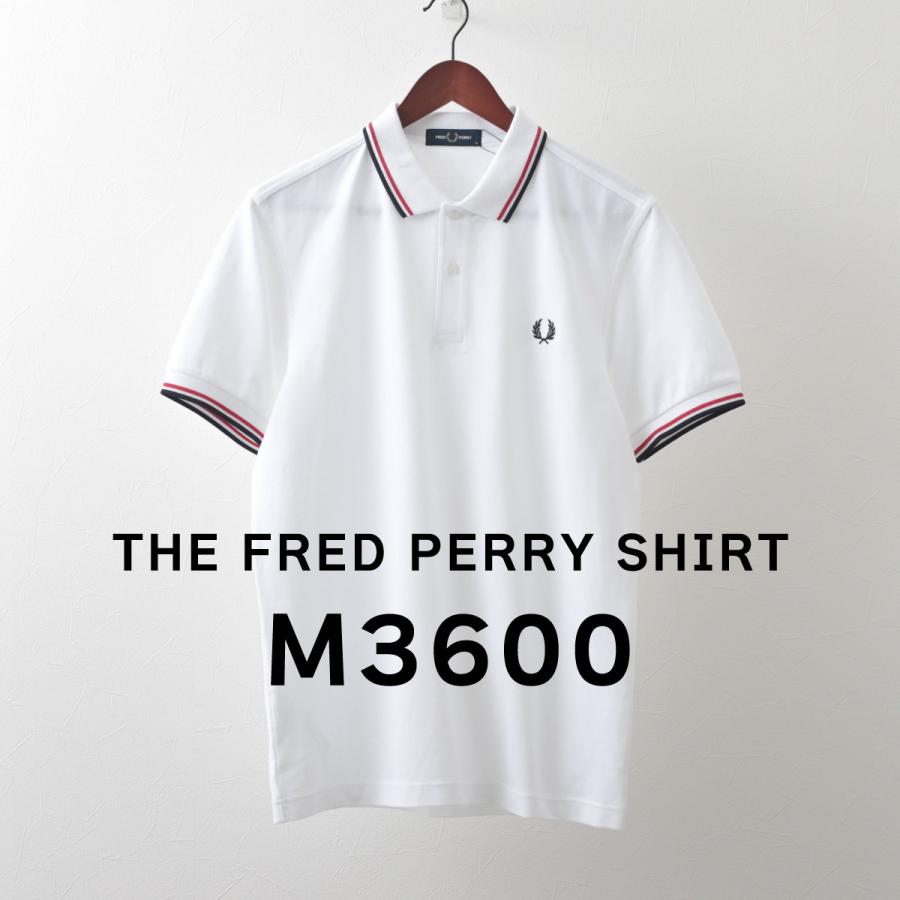 フレッドペリー メンズ ポロシャツ ポロ M3600 ワインレッド ブラック ホワイト カーキ ピンク ネイビー ブルー 正規販売店 Fred Perry :m3600-2:クローゼスト ...
