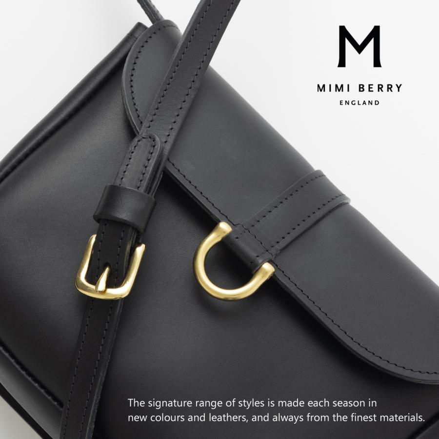 MIMI BERRY ミミベリー 【正規品】本革レザー ショルダー バッグ Daphne ダフネ 英国製 MADE IN ENGLAND ...