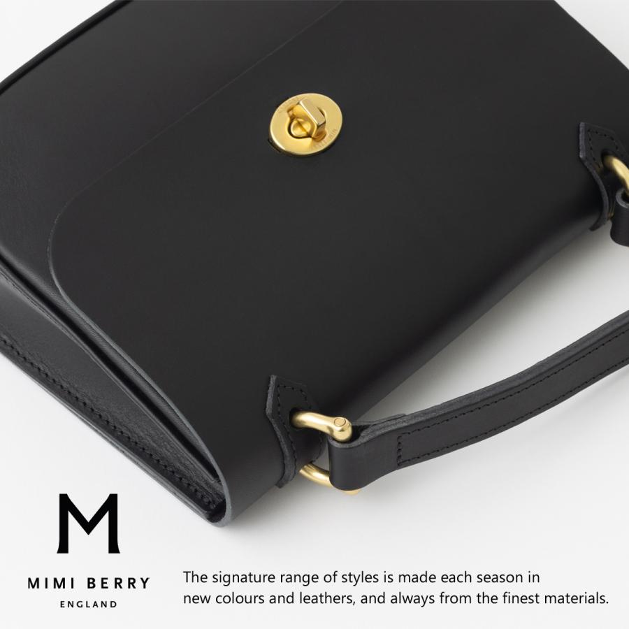 MIMI BERRY ミミベリー 【正規品】本革レザー ショルダー バッグ Febe フィービー 英国製 MADE IN ENGLAND ...