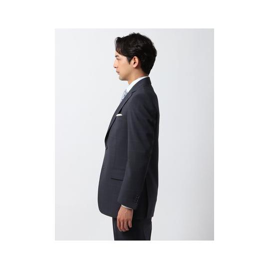 SUIT SQUARE 【スーツスクエア】メンズ スーツ ツーパンツ ウォッシャブル ストレッチ 2つボタン グレンチェック IZ01 ネイビー系 : スーツスクエアYahoo!店 - 通販 ...