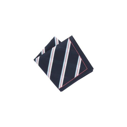 SUIT SQUARE 【スーツスクエア】メンズ ハンカチ コットン ストライプ ネイビー系 : スーツスクエアYahoo!店 - 通販 - Yahoo!ショッピング